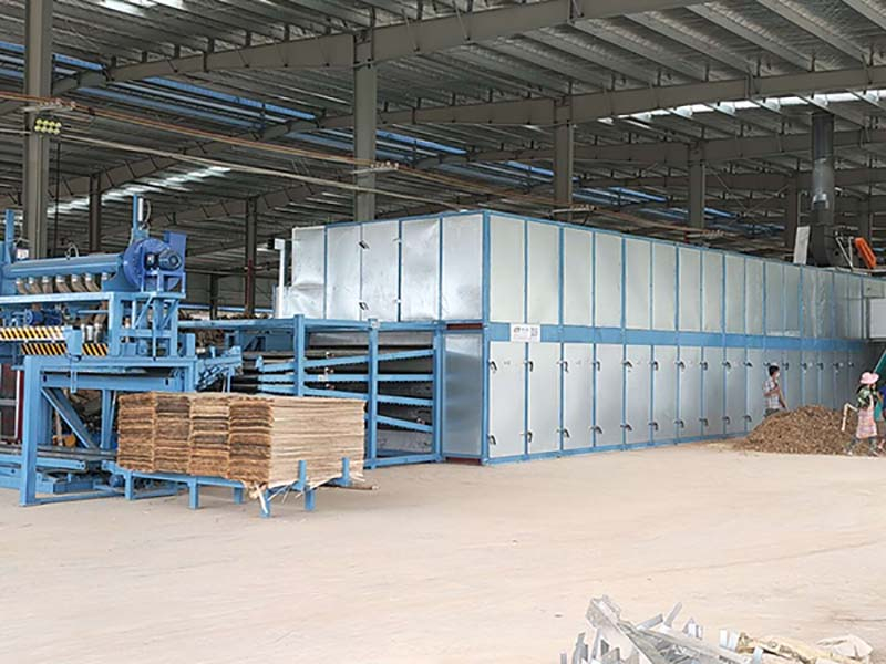 Natural Gas Heated Veneer Dryer - Shine Machinery Co., Ltd